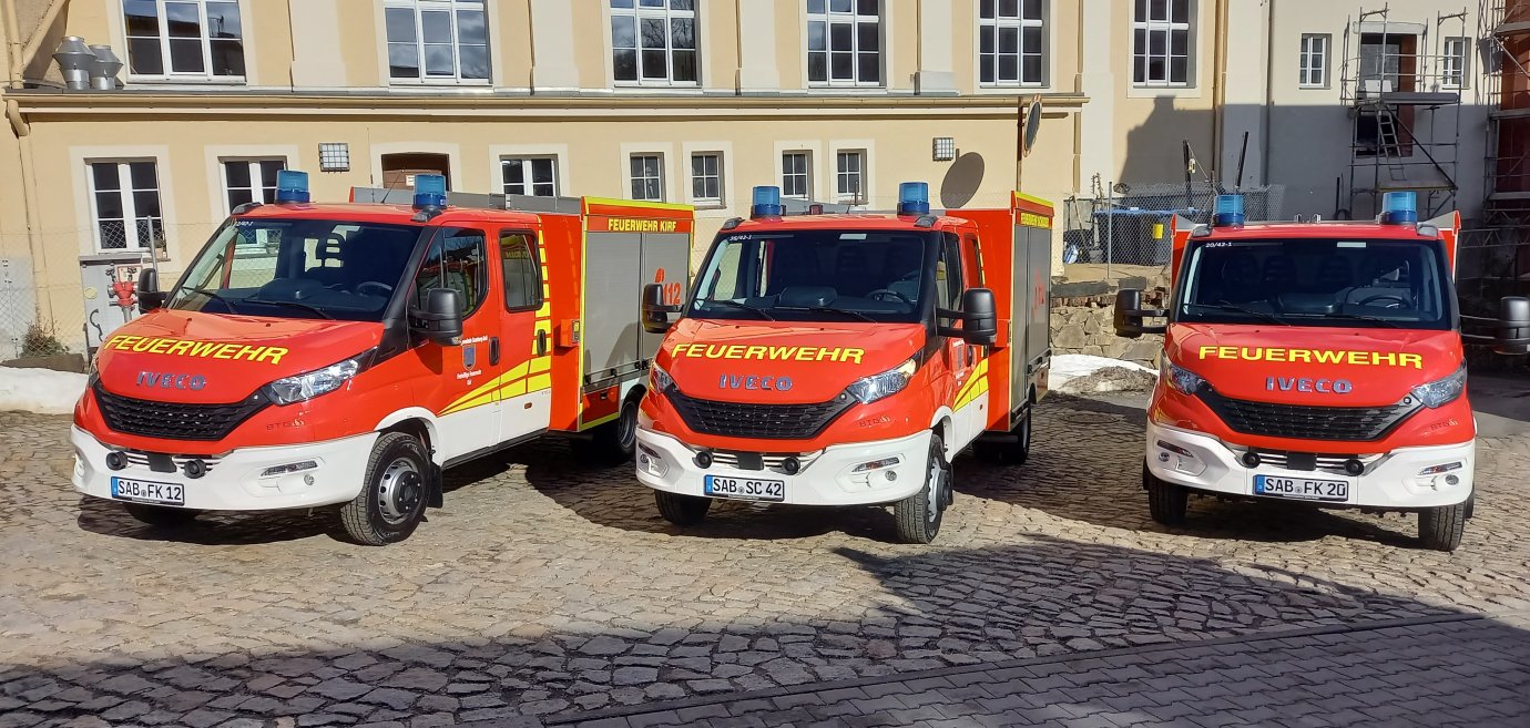 Neue Fahrzeuge für die Feuerwehren in Kirf, Körrig und Schoden ...