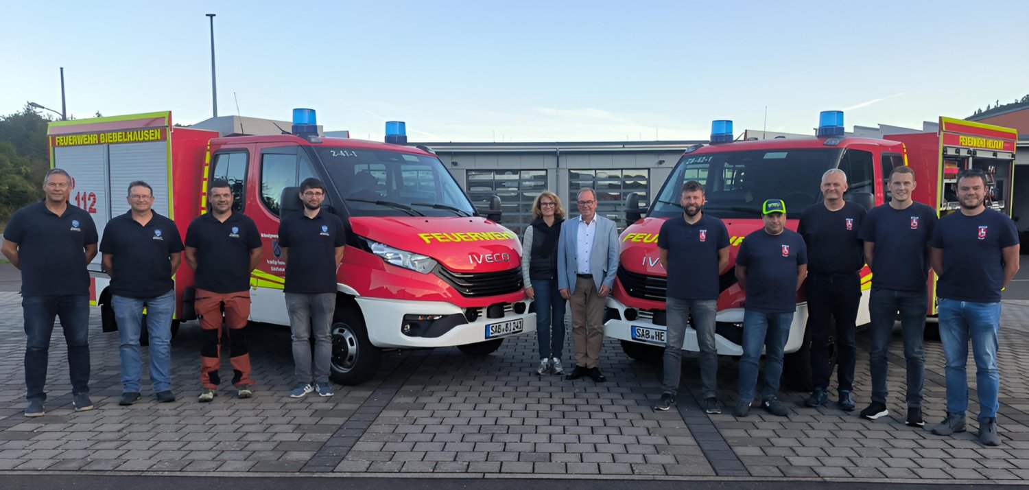 Neue Einsatzfahrzeuge für die Feuerwehren Biebelhausen und Helfant ...